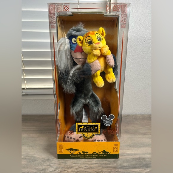 Disney | Toys | 29 Limited Edition D23 Expo Lion King Rafiki And Baby ...